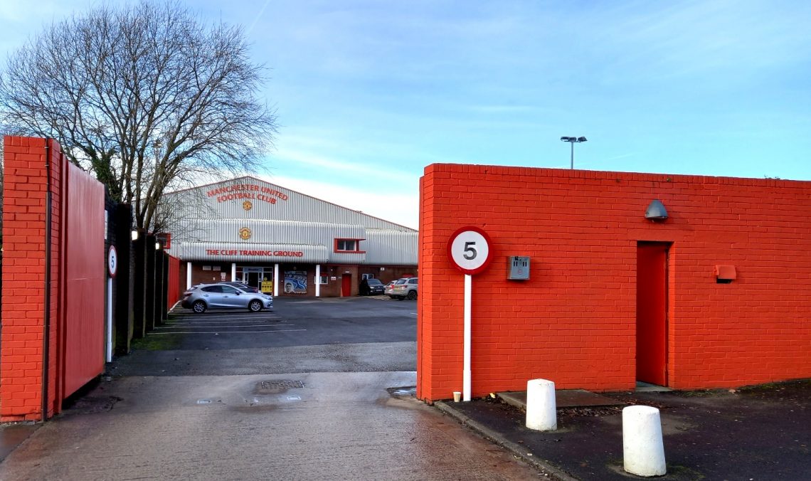 Manchester United training ground The Cliff - Bury New Road