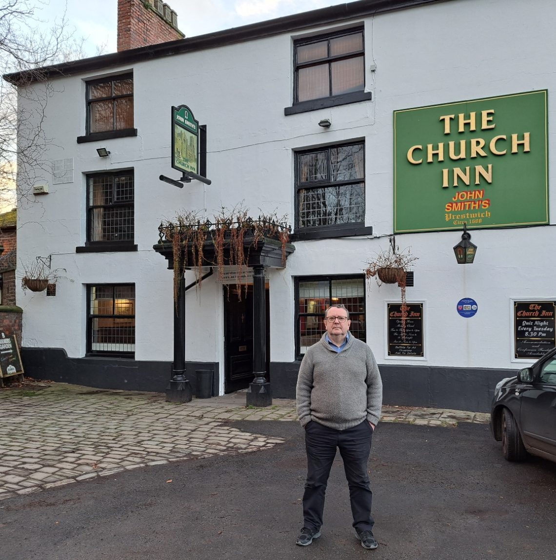 The 17th Century Church Inn off Bury New Road - Bury New Road
