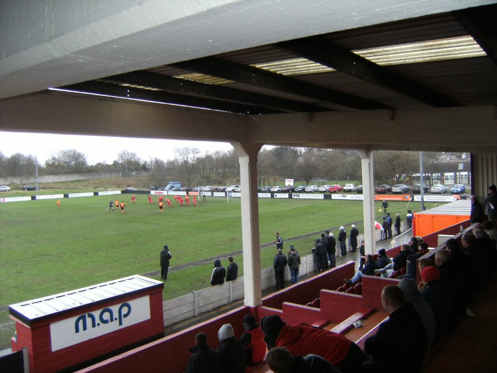 Salford City FC Before The Class of ’92 Takeover - Bury New Road